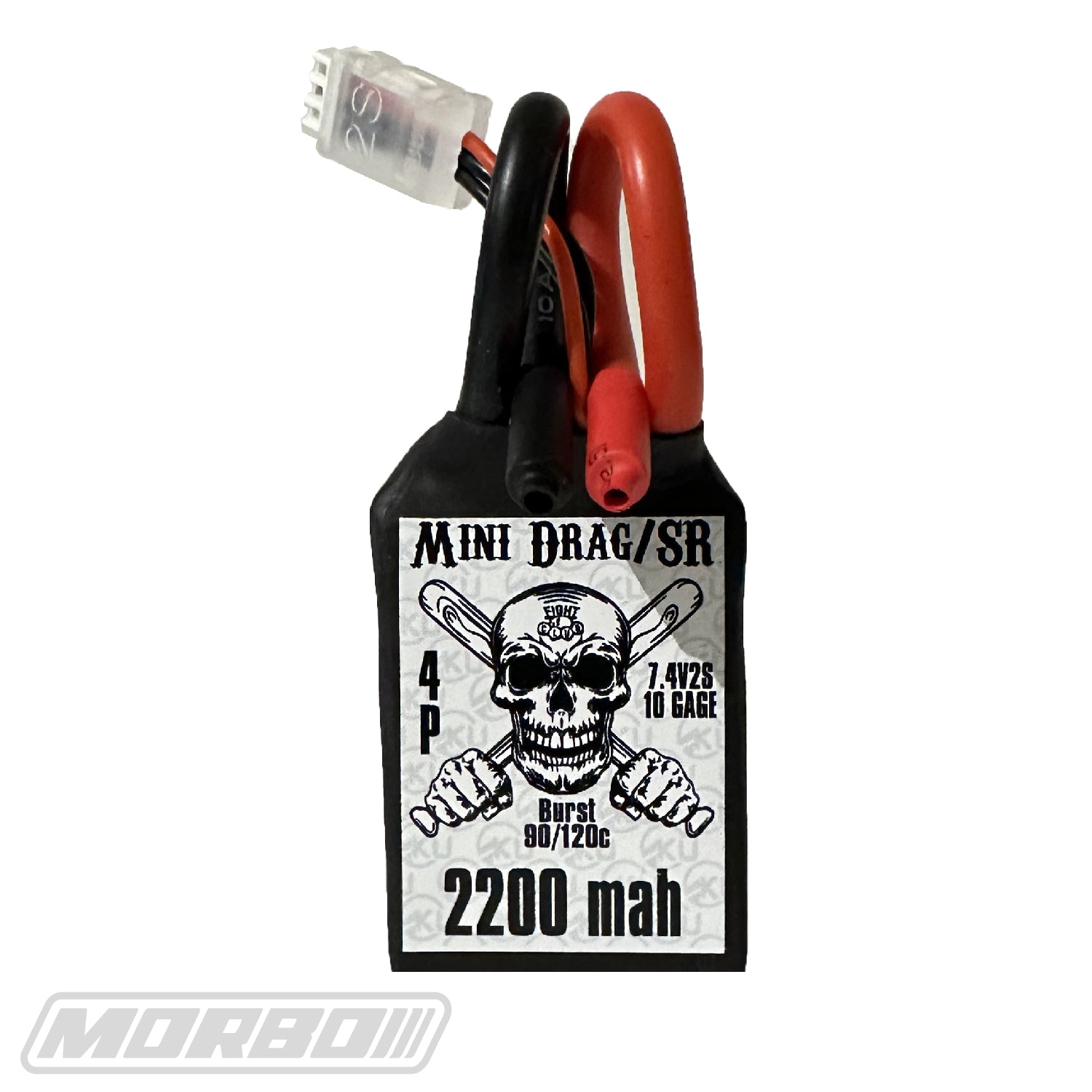 KNUCKLE UP MINI DRAG-SR 2200MAH 2S 120C BATTERY – MORBO RACING
