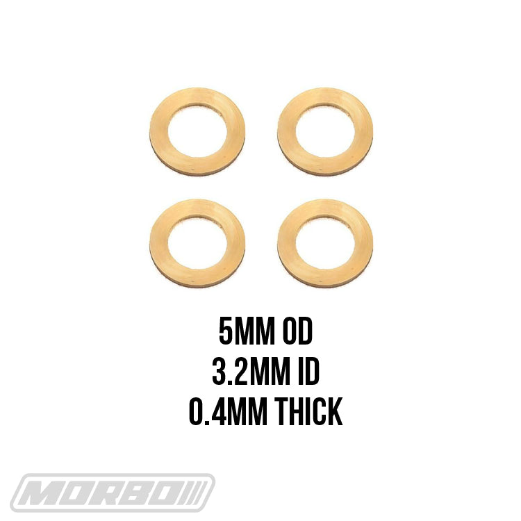 MOTOR SHIMS 0.4MM 4PC. – MORBO RACING