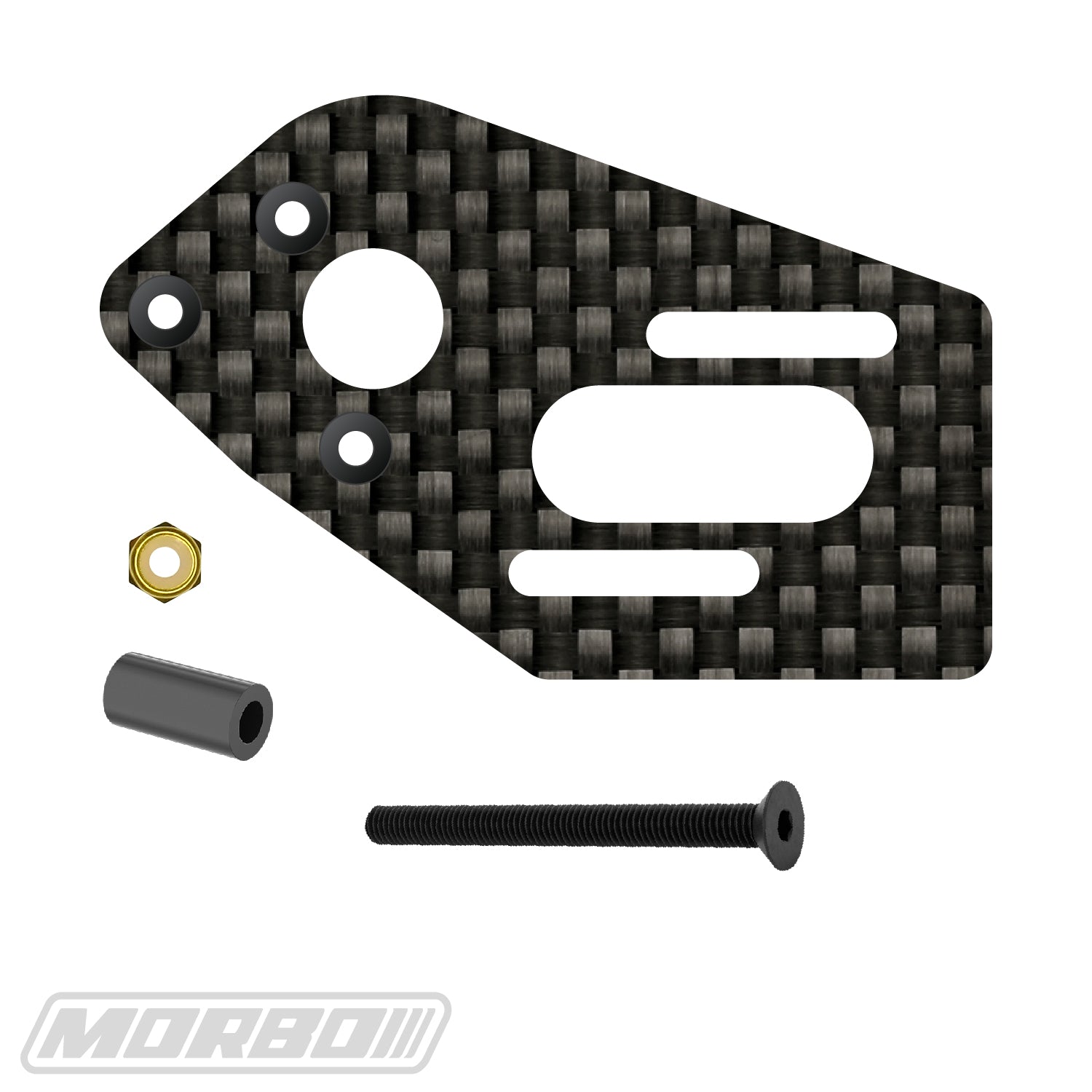 MORBO LOSI MINI DRAG CF XL MOTOR PLATE – MORBO RACING